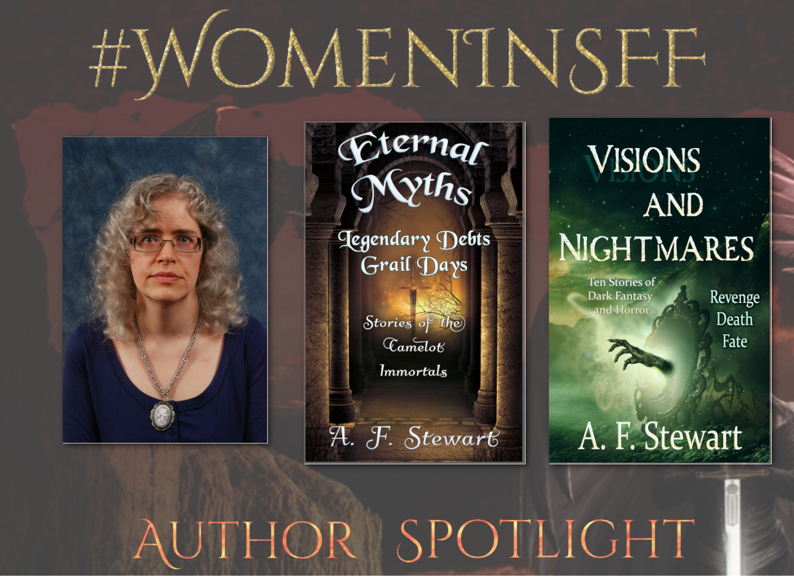 Women In SFF Author Spotlight – A. F. Stewart | Fantasy-Hive