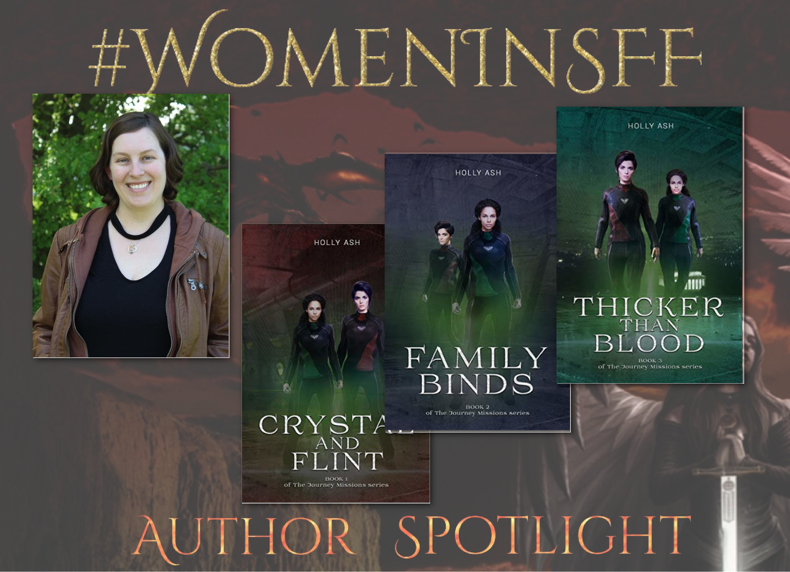 Women In SFF Author Spotlight: Holly Ash (THE JOURNEY MISSIONS ...