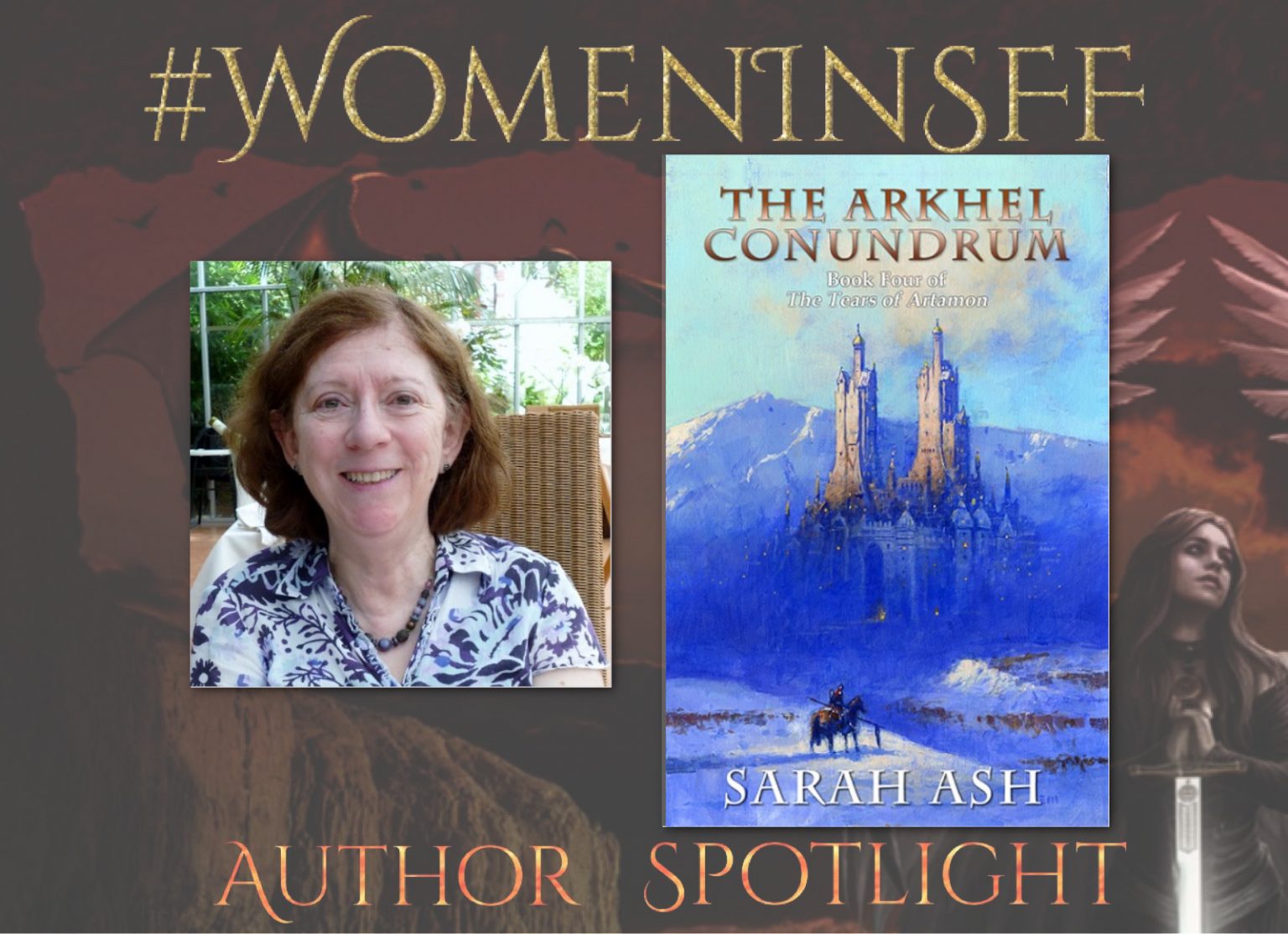 Women In SFF Author Spotlight - Sarah Ash (THE ARKHEL CONUNDRUM ...