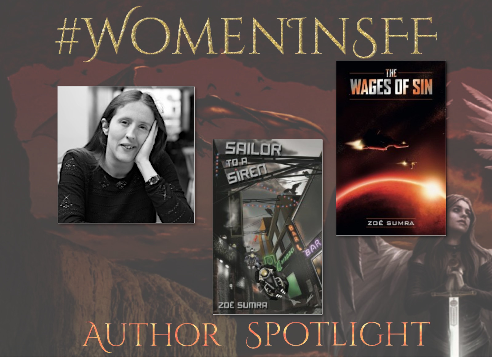 Women in SFF Author Spotlight - Zoë Sumra (SAILOR TO A SIREN) | Fantasy ...
