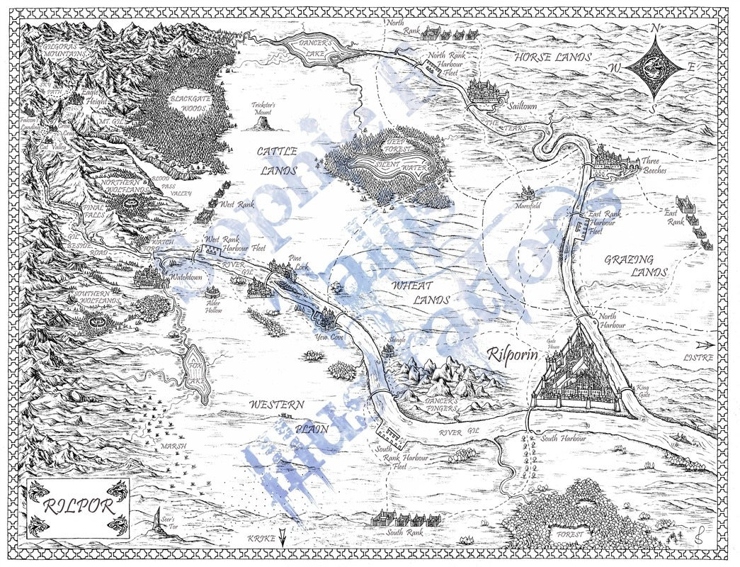 Interview with Sophie E Tallis, Map Designer. | Fantasy-Hive