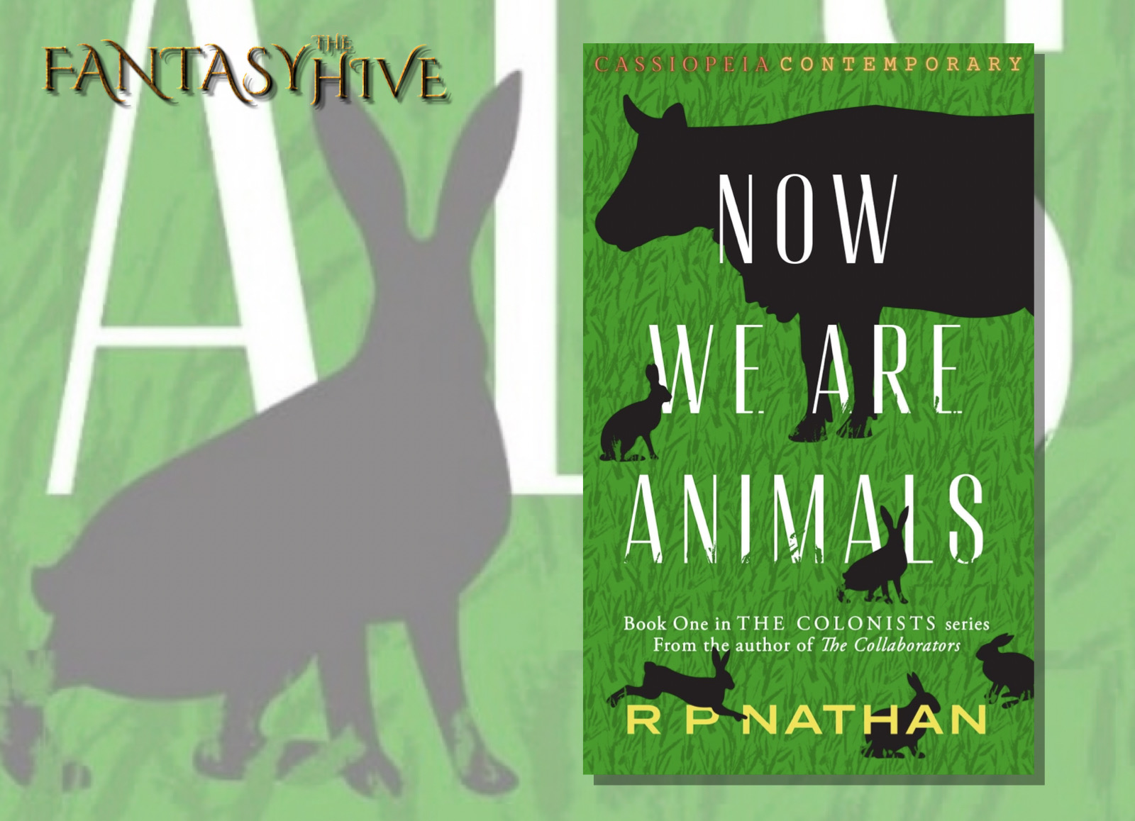 NOW WE ARE ANIMALS by R. P. Nathan (BOOK REVIEW) | Fantasy-Hive