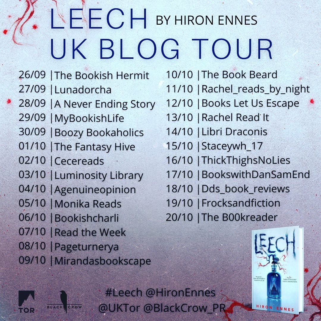 LEECH by Hiron Ennes (BOOK REVIEW) | Fantasy-Hive