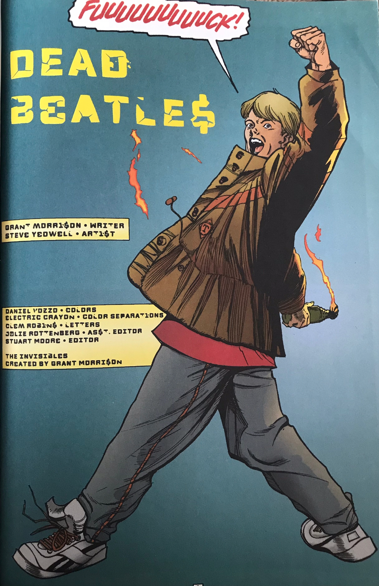 THE INVISIBLES: SAY YOU WANT A REVOLUTION by Grant Morrison (BOOK ...