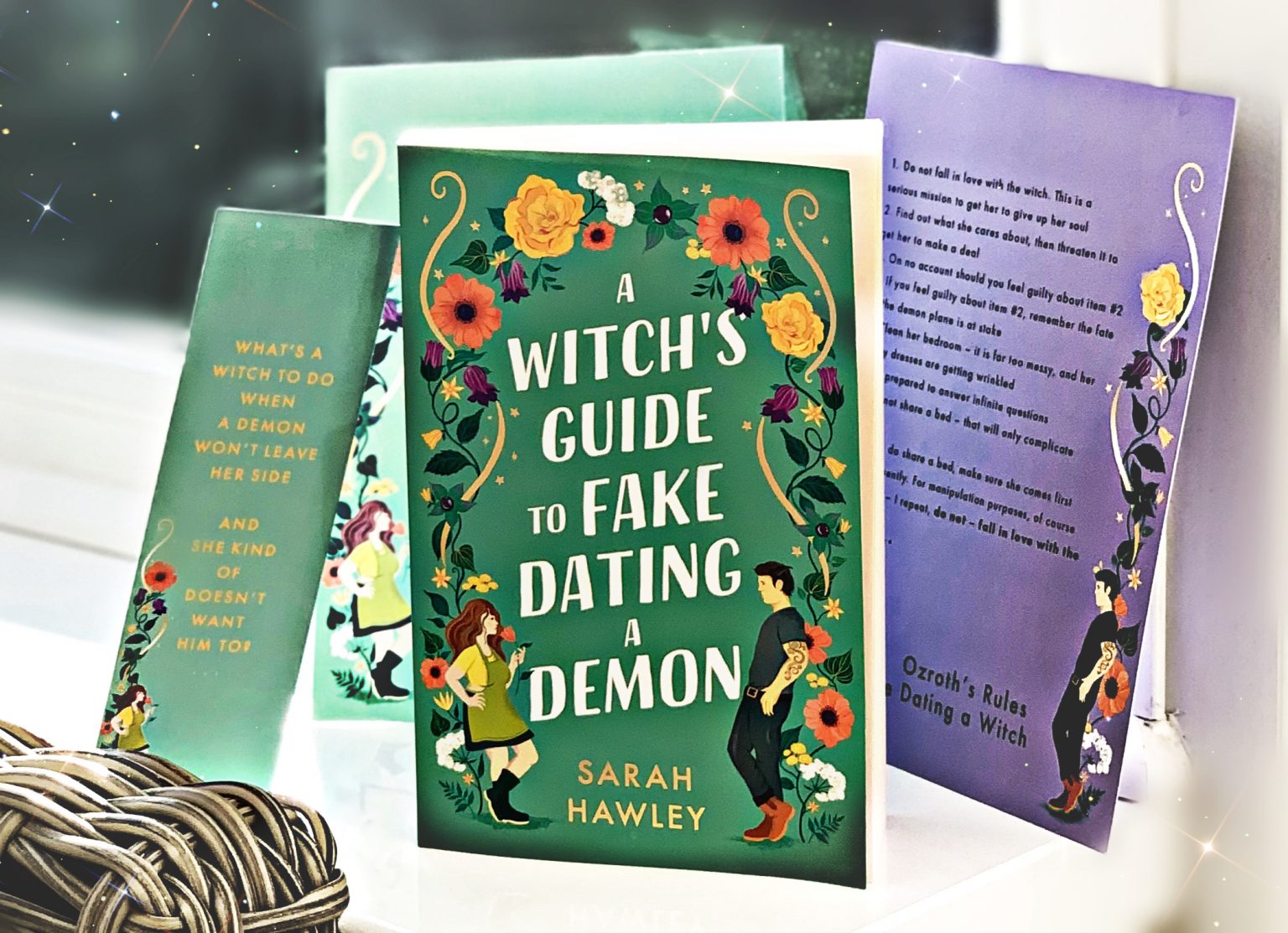 A WITCH'S GUIDE TO FAKE DATING A DEMON by Sarah Hawley (BOOK REVIEW ...
