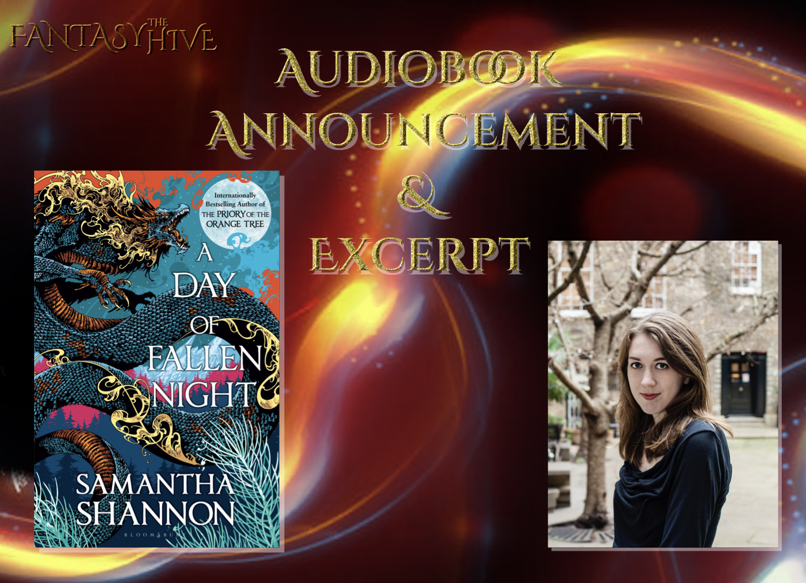 A DAY OF FALLEN NIGHT by Samantha Shannon (AUDIOBOOK ANNOUNCEMENT AND ...