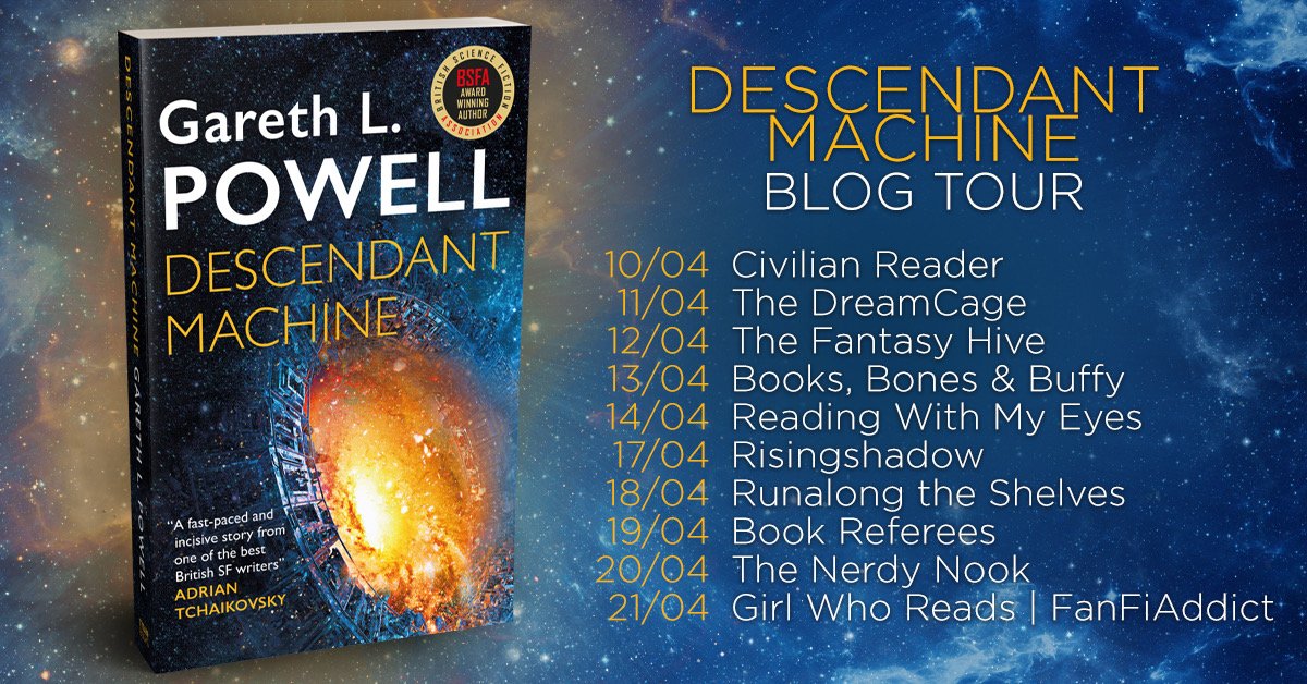 Anyone With A Heart - GUEST POST by Gareth L. Powell (DESCENDANT ...