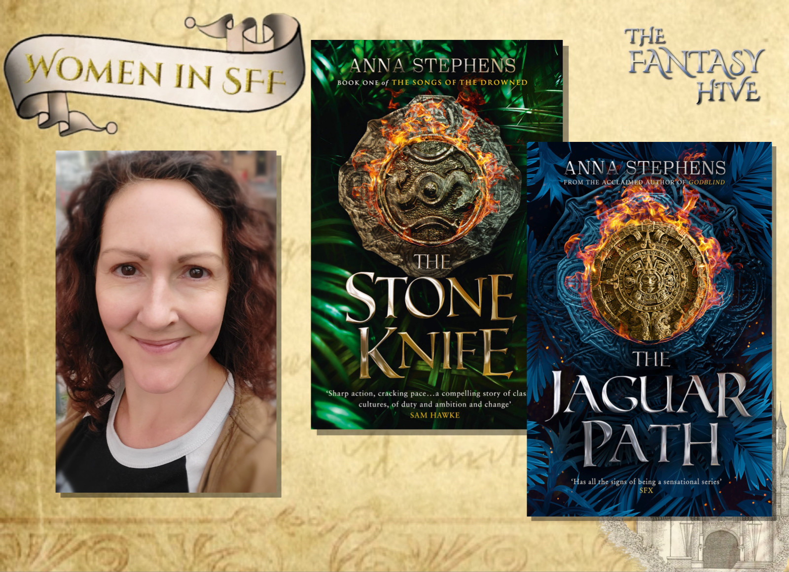 Interview with Anna Stephens (THE JAGUAR PATH) | Fantasy-Hive