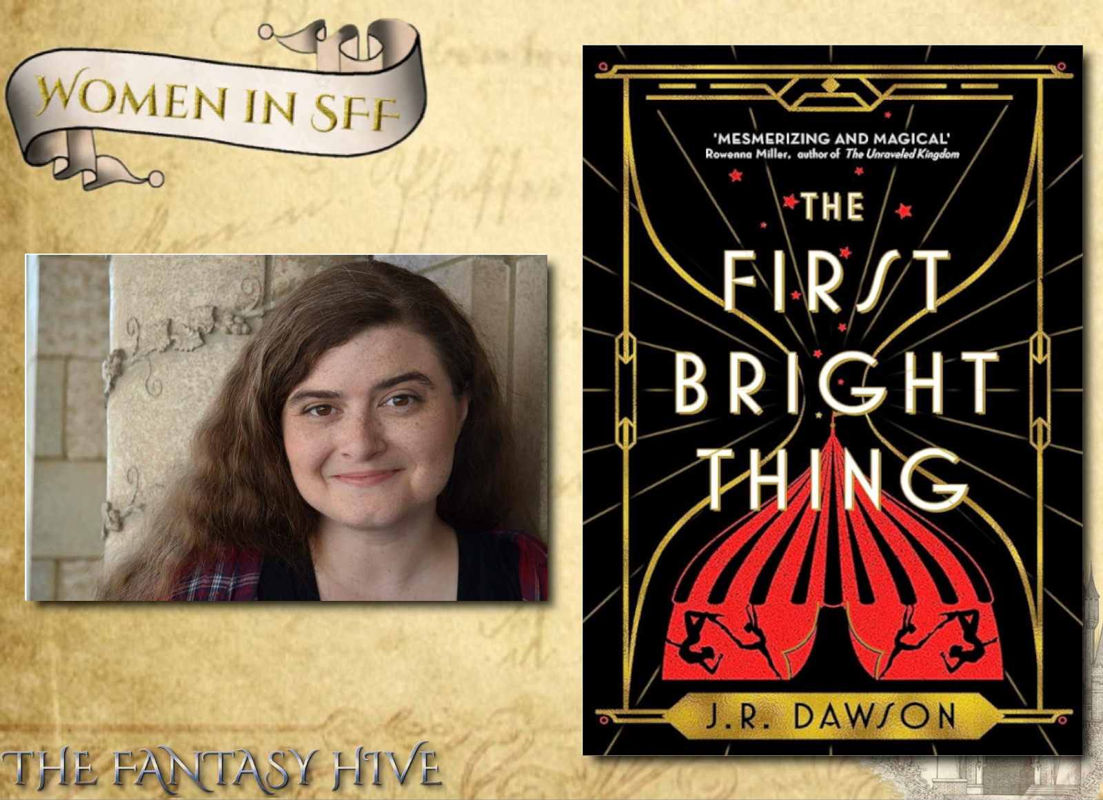 Interview with J R Dawson (THE FIRST BRIGHT THING) | Fantasy-Hive