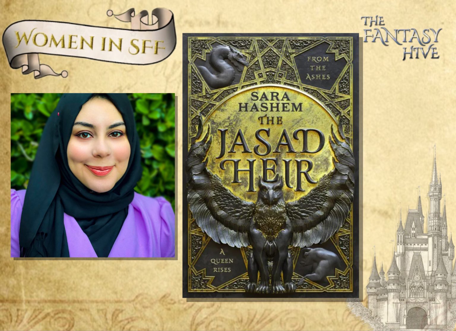 Interview with Sara Hashem (THE JASAD HEIR) | Fantasy-Hive