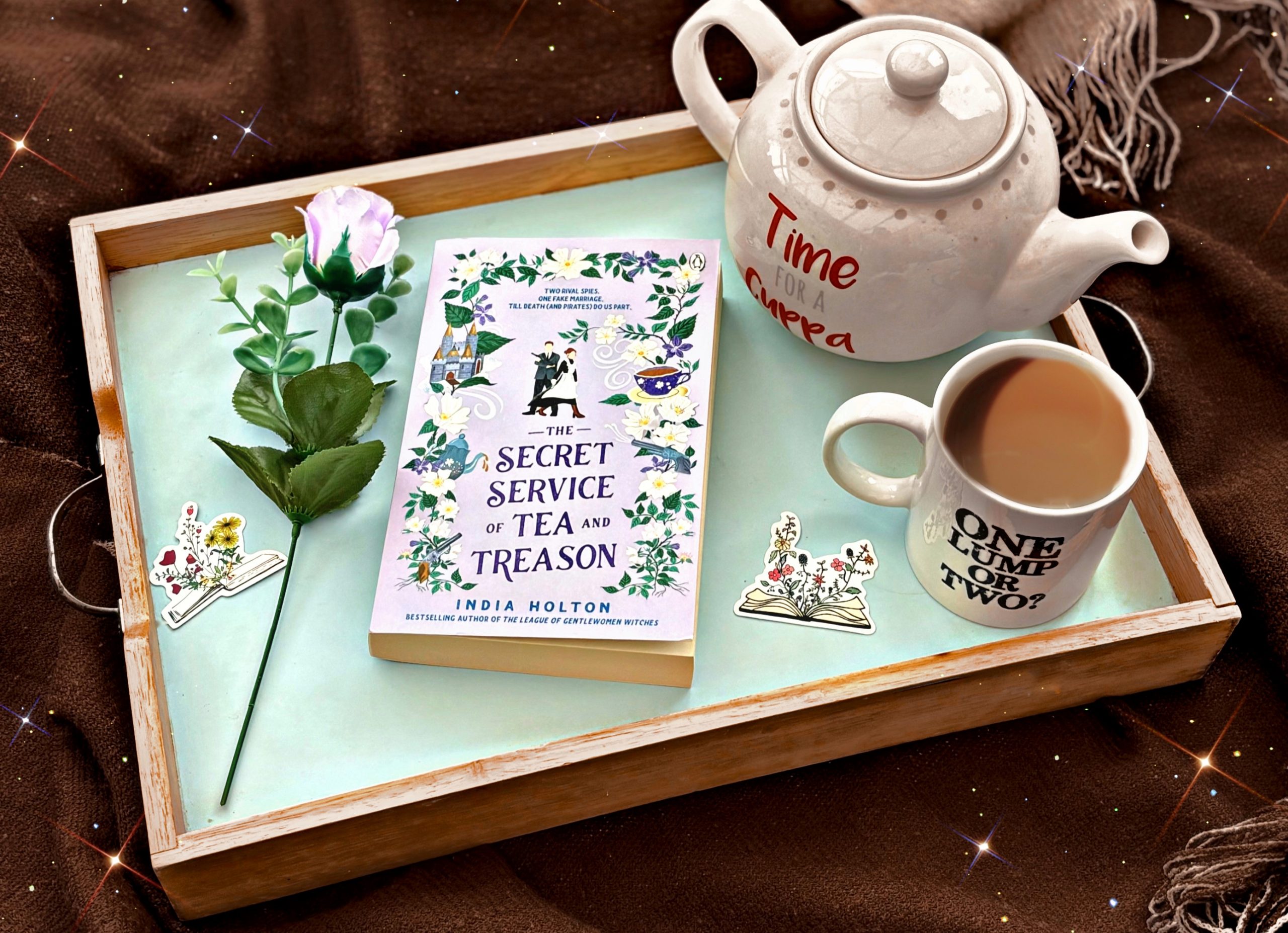 THE SECRET SERVICE OF TEA AND TREASON by India Holton (BOOK REVIEW ...
