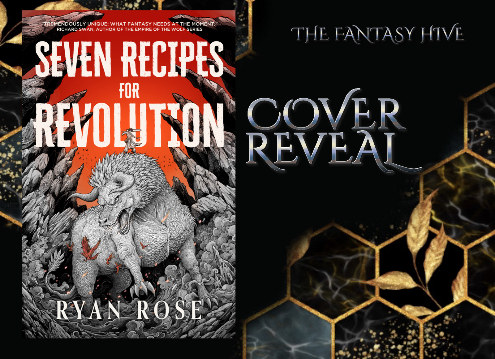 SEVEN RECIPES FOR REVOLUTION by Ryan Rose (COVER REVEAL) | Fantasy-Hive