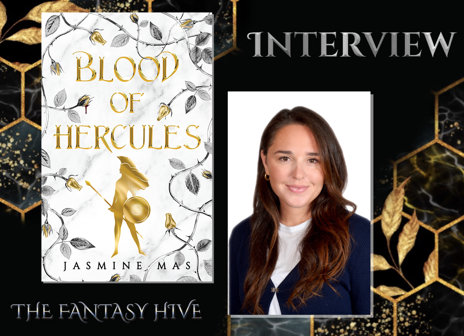 Interview with Jasmine Mas (BLOOD OF HERCULES) | Fantasy-Hive