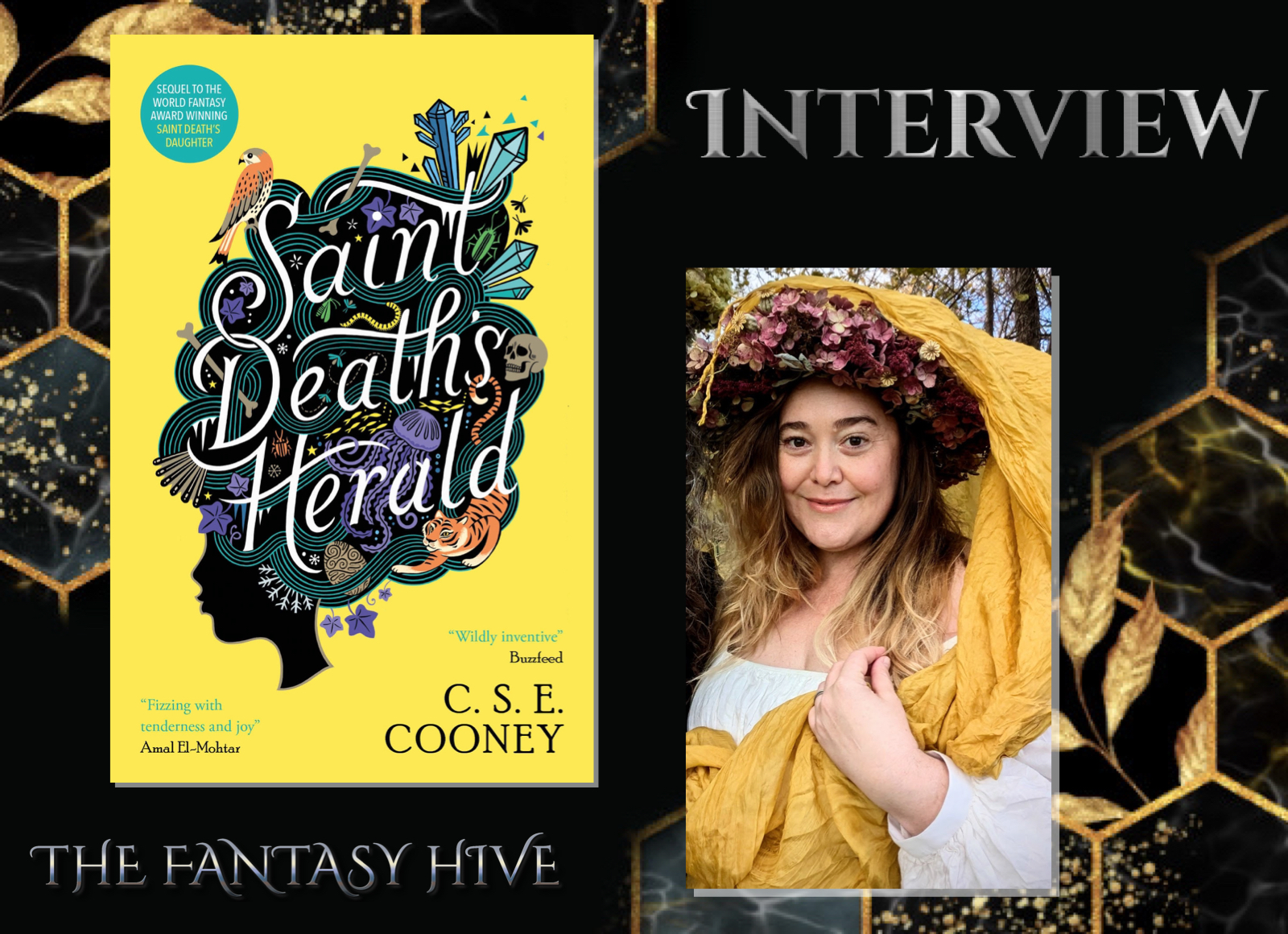 Interview with C. S. E. Cooney (SAINT DEATH'S HERALD) | Fantasy-Hive